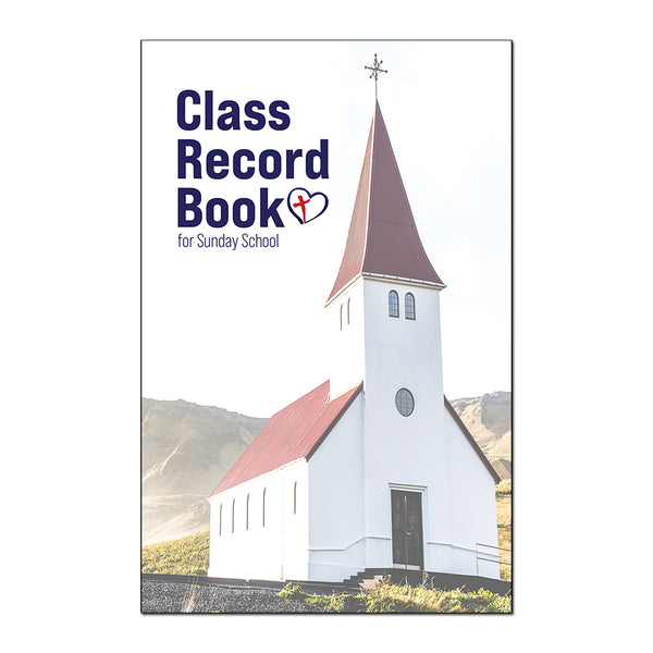Sunday School Class Record Book – One Fold Bookstore